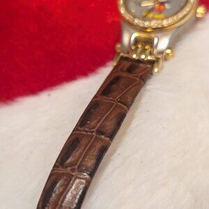 Accessories | Vintage Disney Time Works Mickey Mouse Watch Goldsilver ...